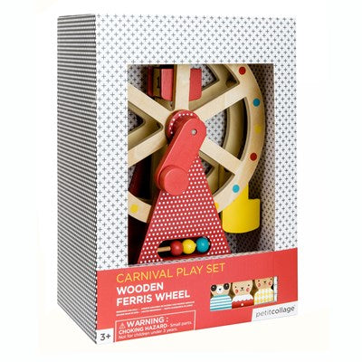 Carnival Play Set Wooden Ferris Wheel – Red Stick Reads