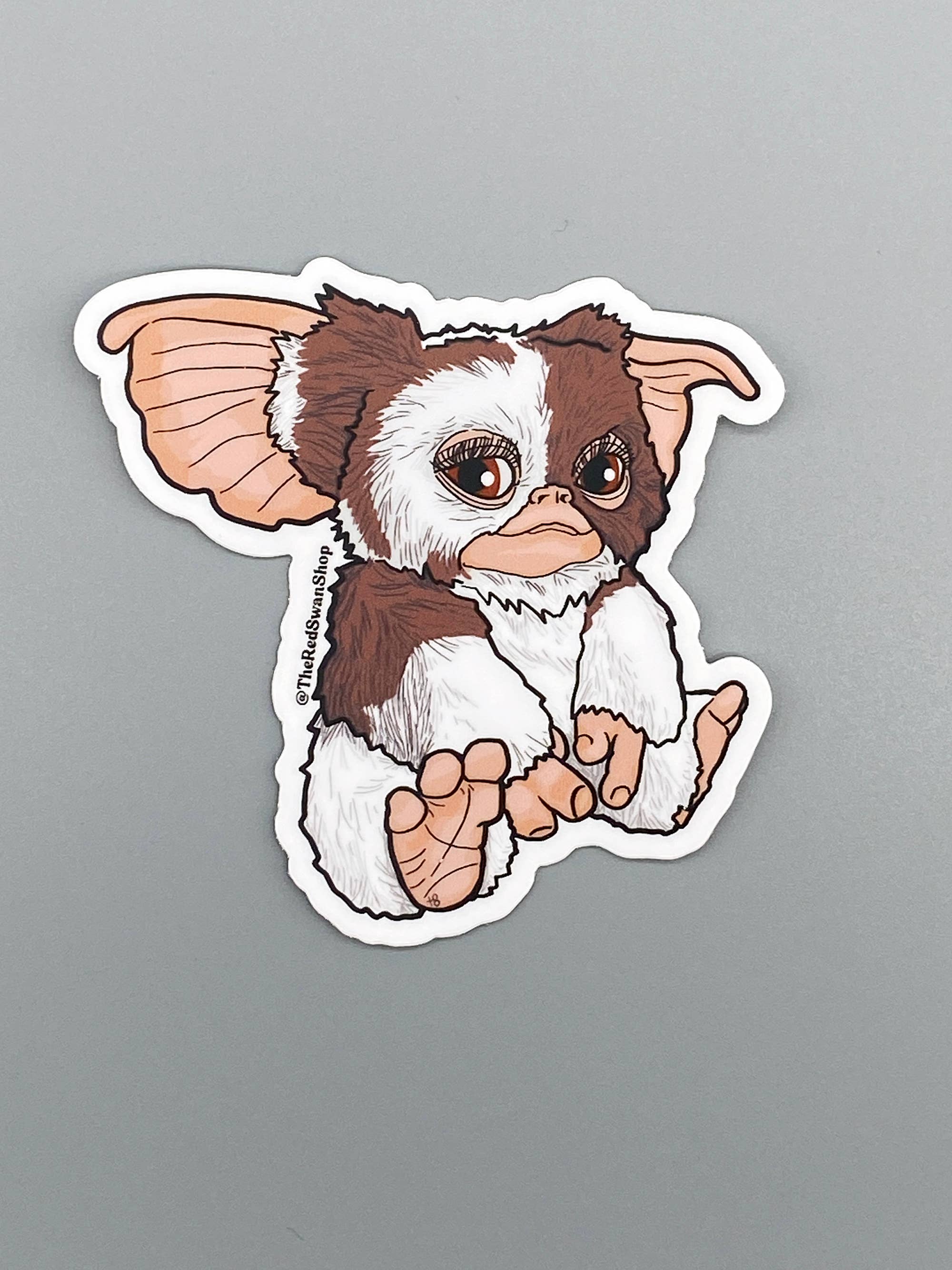 The Red Swan Shop - Vinyl Decal - Gizmo - Gremlins – Red Stick Reads